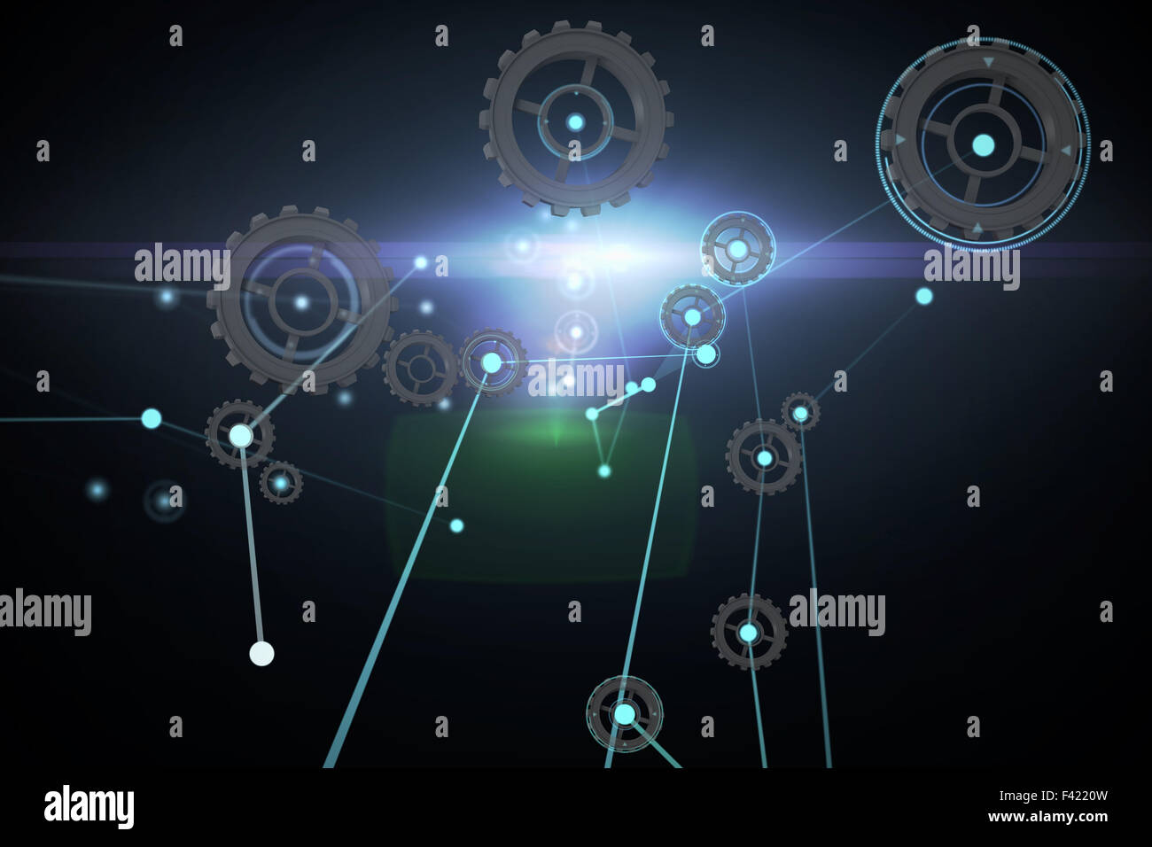 Abstract image cog wheels hi-res stock photography and images - Alamy