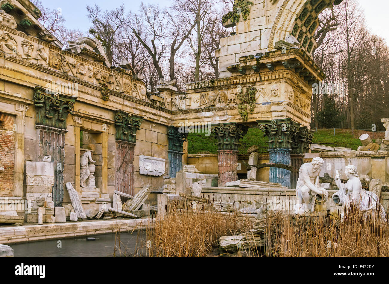 The Roman Ruins Stock Photo - Alamy