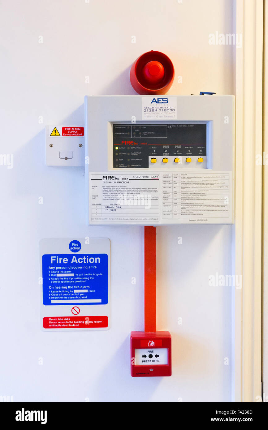 Fire alarm control panel hi-res stock photography and images - Alamy