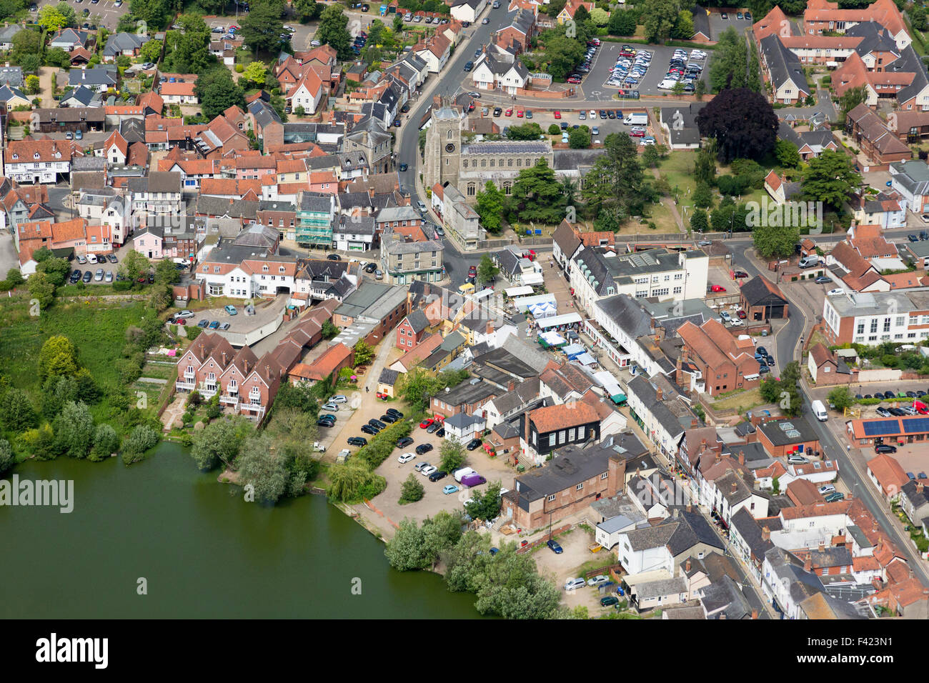 Diss town centre norfolk hi-res stock photography and images - Alamy