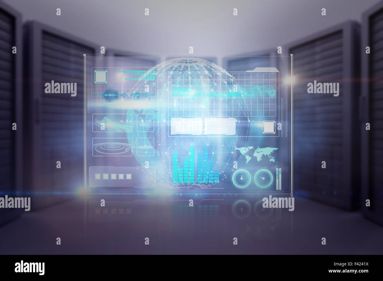 Digital composite futuristic room interface hi-res stock photography ... Digital composite futuristic room interface hi-res stock photography ...
