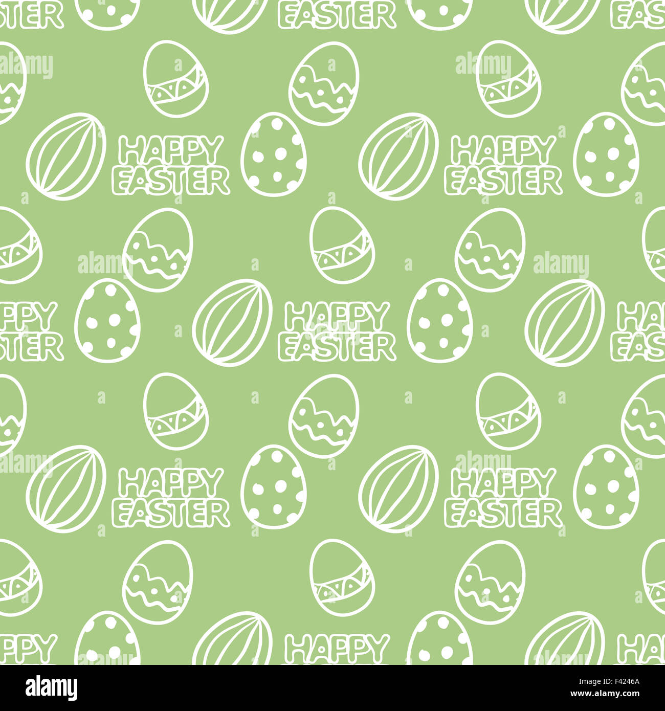 Easter egg seamless pattern Stock Photo - Alamy