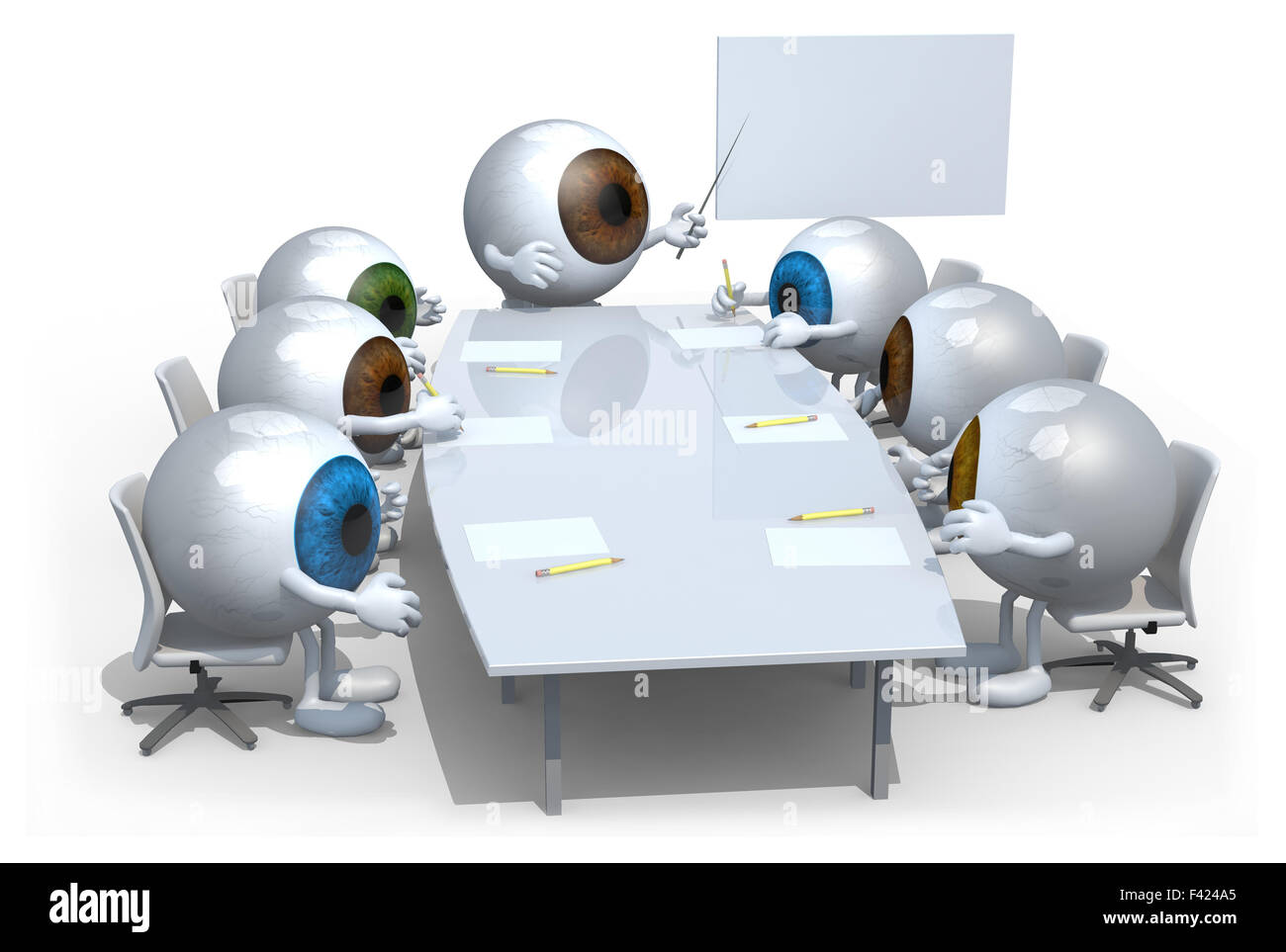 Human eyeballs Cut Out Stock Images & Pictures - Alamy