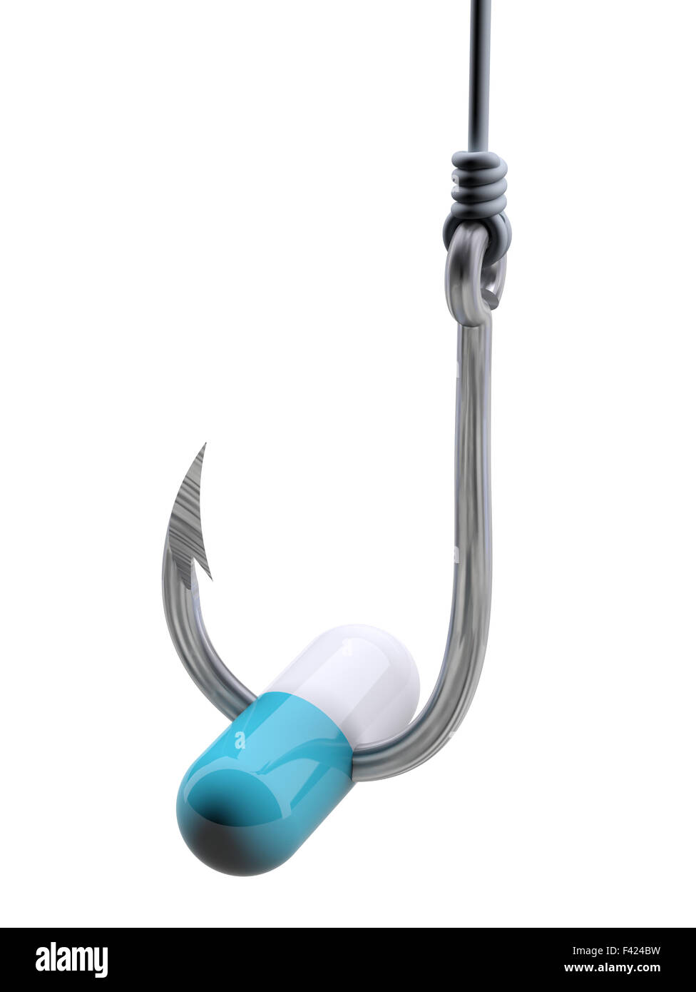 Caught fish fishing Cut Out Stock Images & Pictures - Alamy