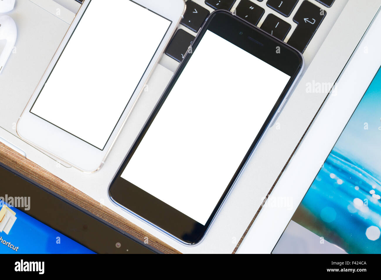 Set of devices Stock Photo - Alamy