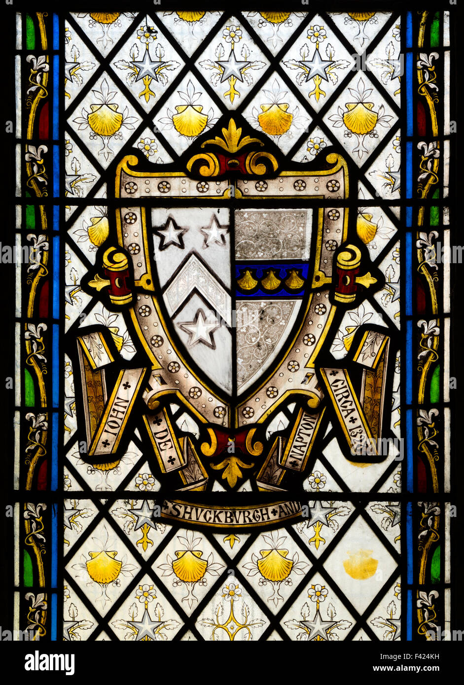 Window heraldry heraldic hi-res stock photography and images - Alamy
