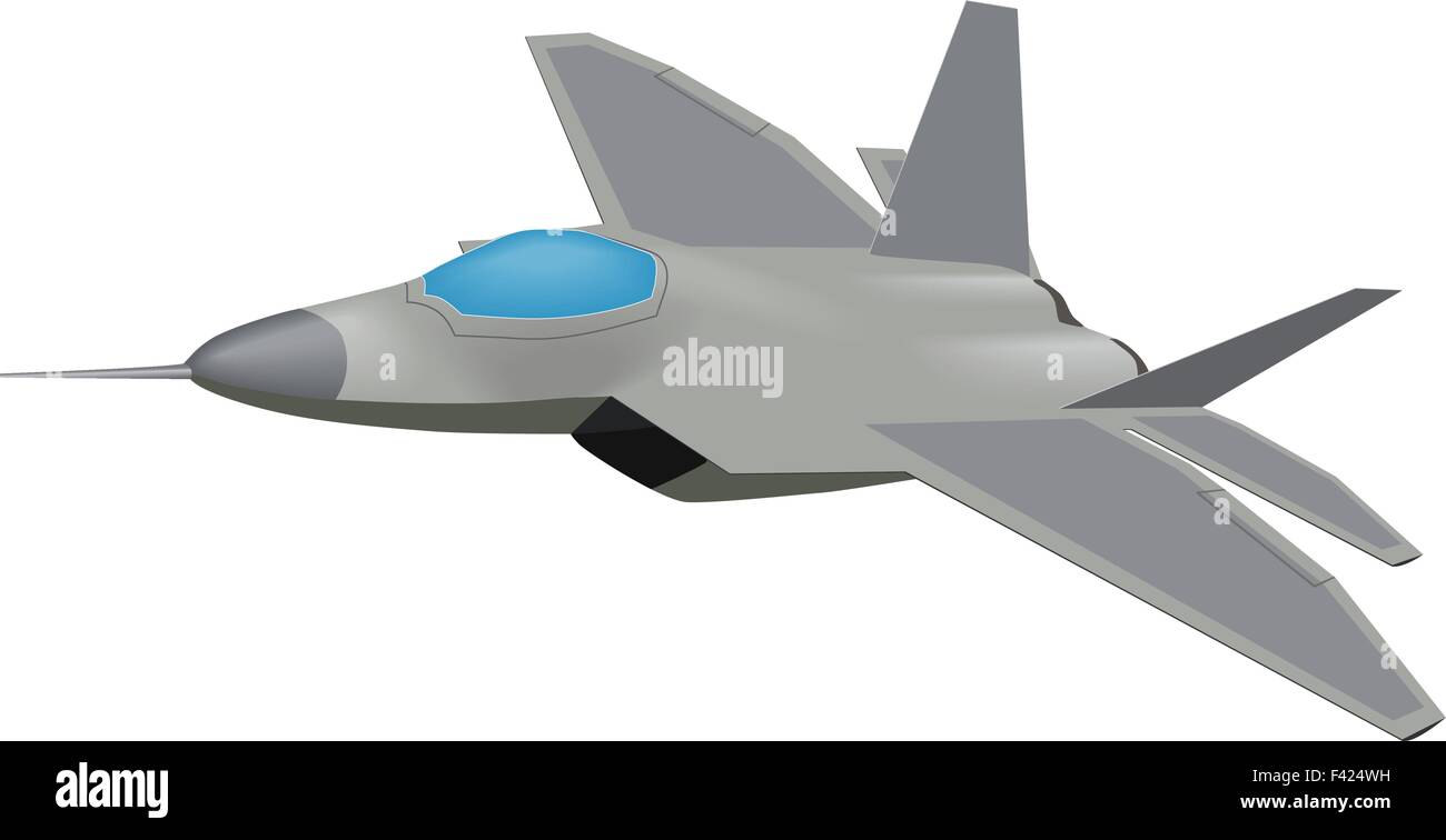 Vector graphic of an F-22 Raptor aircraft Stock Vector Image & Art - Alamy