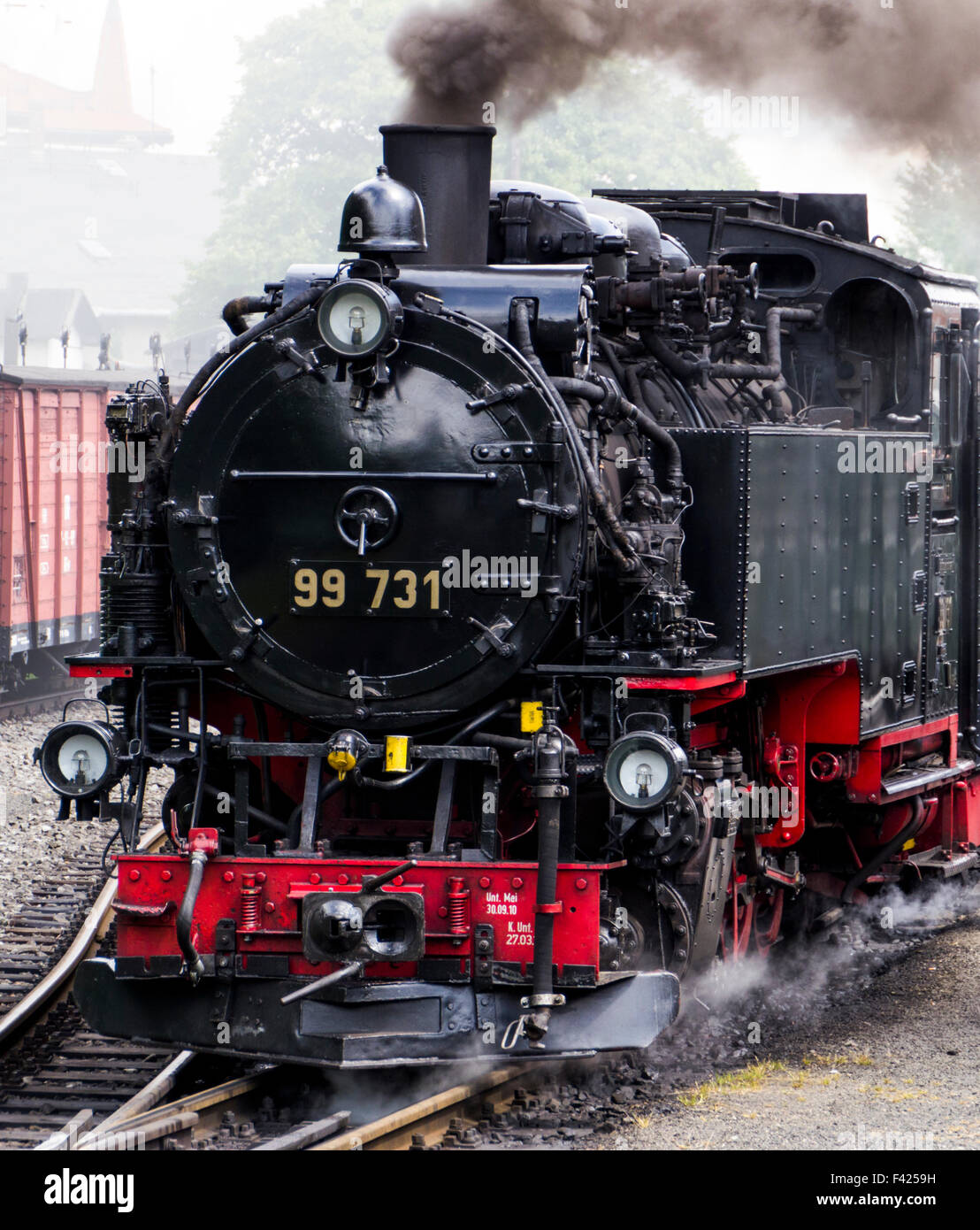 Steam train on the Zittau Railway,Saxony ,Germany Stock Photo - Alamy