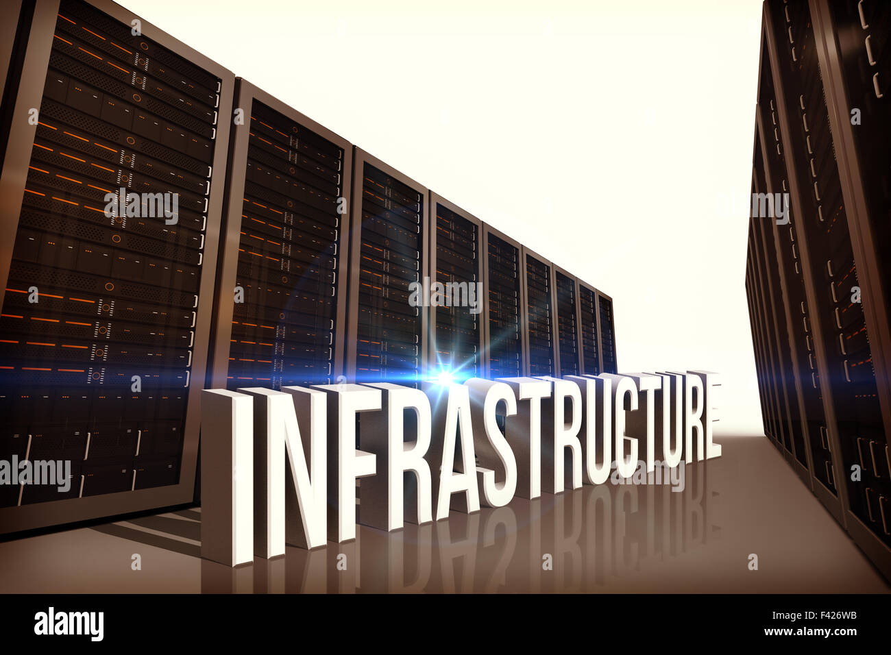 Composite image of infrastructure Stock Photo - Alamy