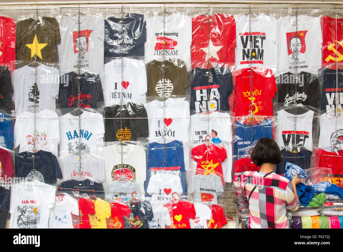 Vietnamese t shirts hi-res stock photography and images - Alamy