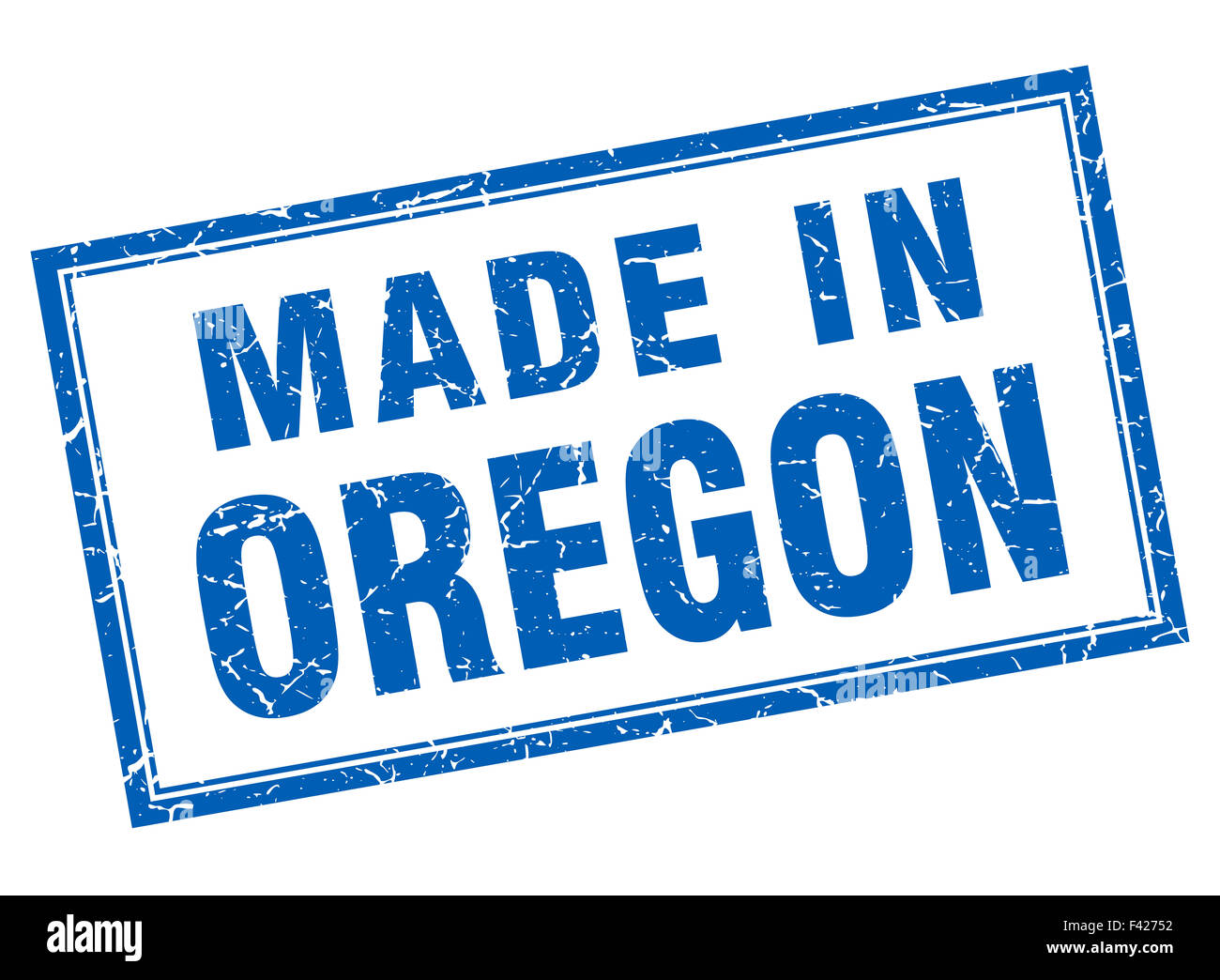Made in oregon sign Cut Out Stock Images & Pictures - Alamy