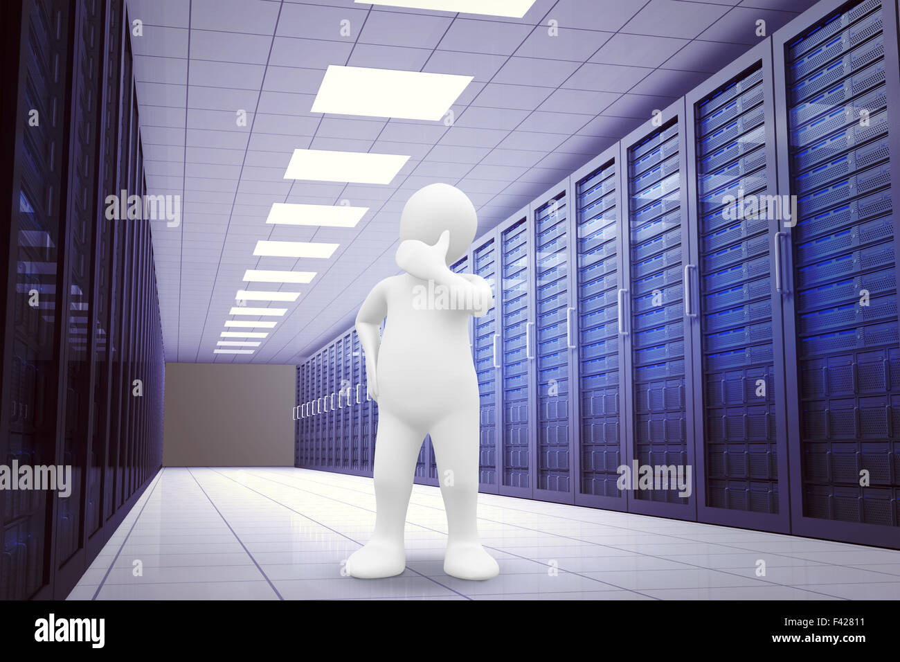 Human figure thinking computer graphic hi-res stock photography and ...