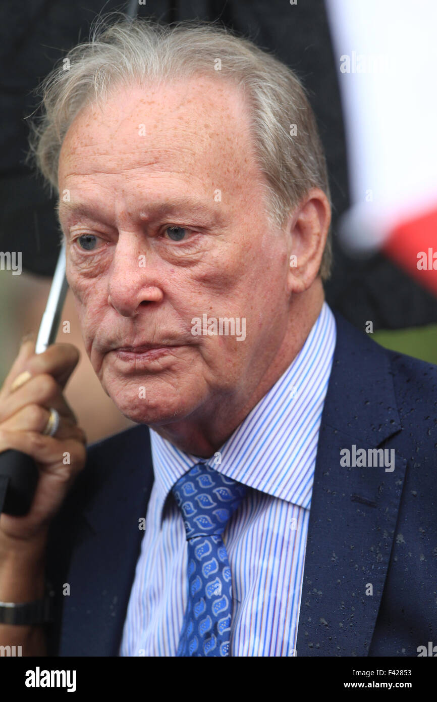 The Funeral of George Cole at Reading Crematorium Featuring: Dennis ...