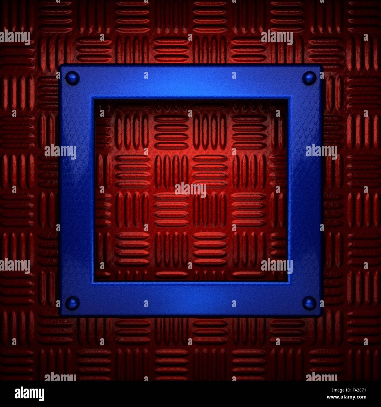 red and blue metal background Stock Photo - Alamy
