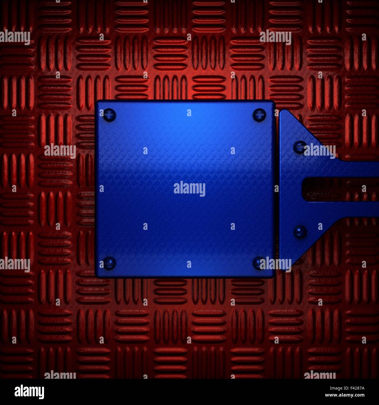 red and blue metal background Stock Photo - Alamy