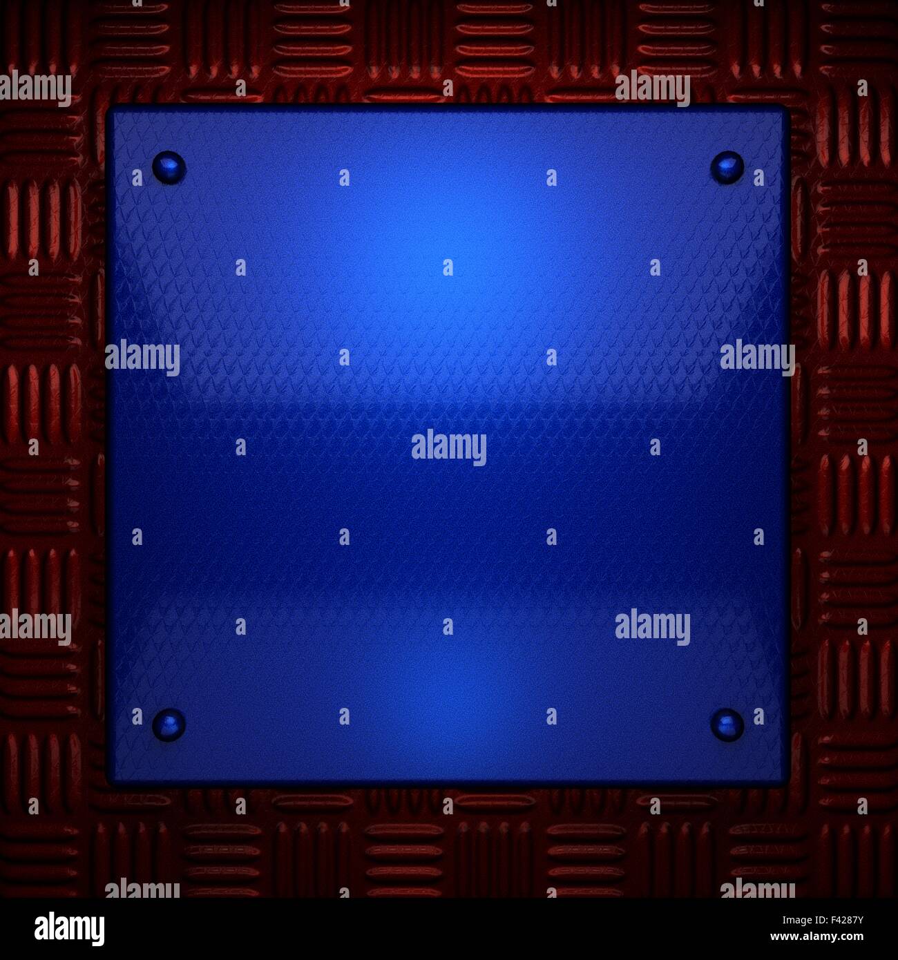 red and blue metal background Stock Photo - Alamy