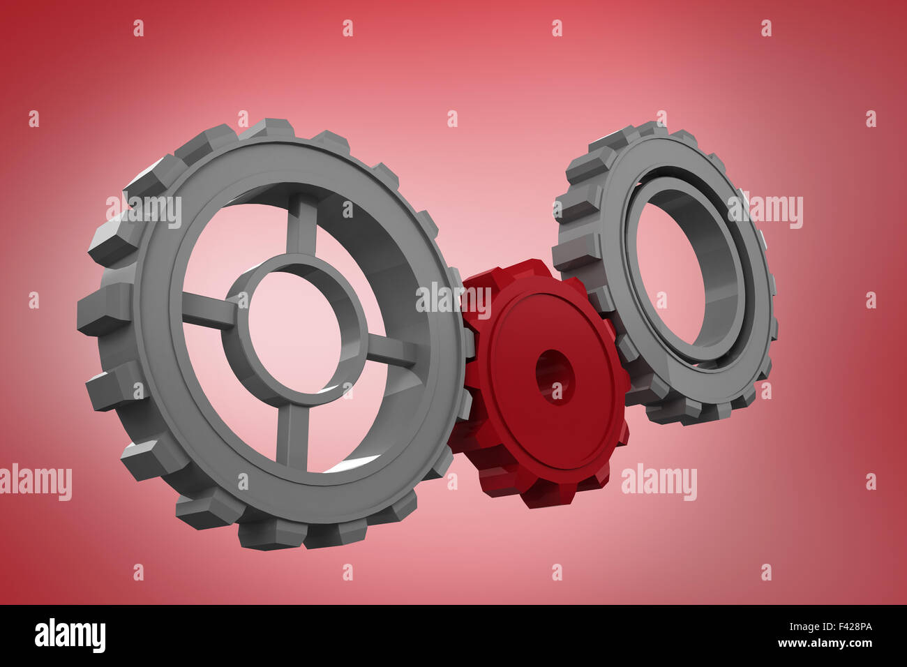 Composite image of cogs and wheels Stock Photo - Alamy