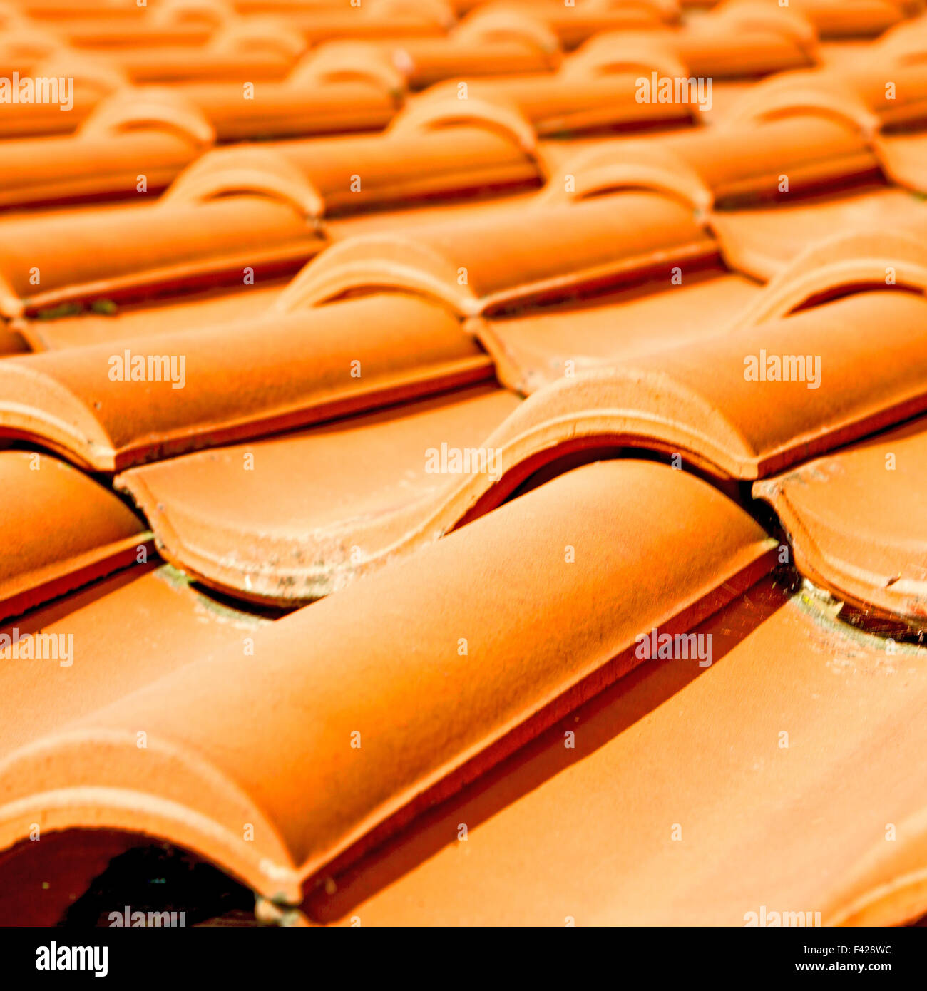 old roof in italy the line and texture of diagonal architecture Stock ...