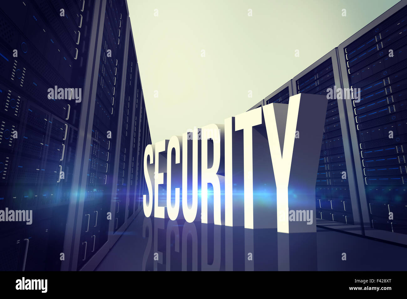 Composite image of security Stock Photo - Alamy