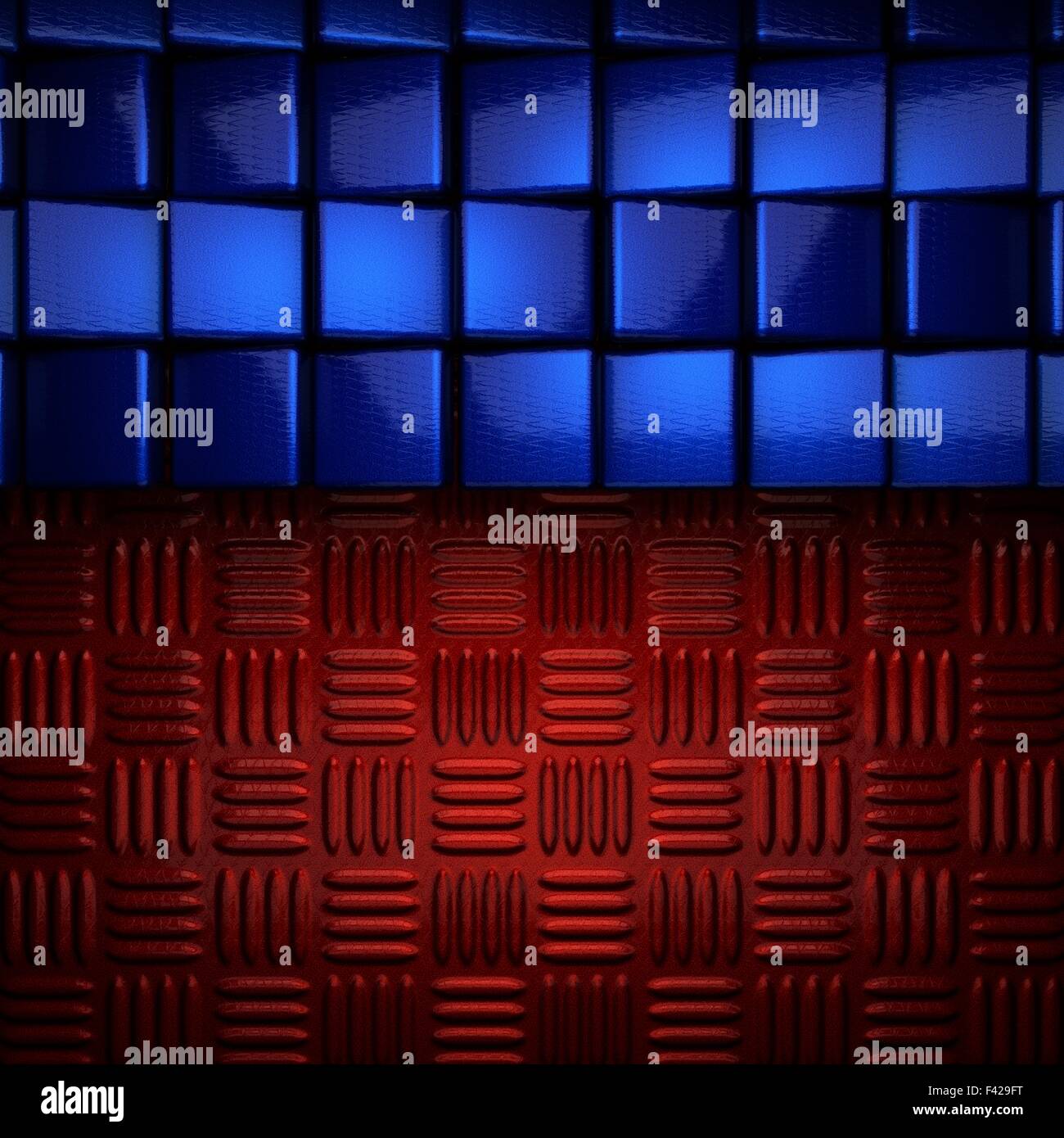 red and blue metal background Stock Photo - Alamy