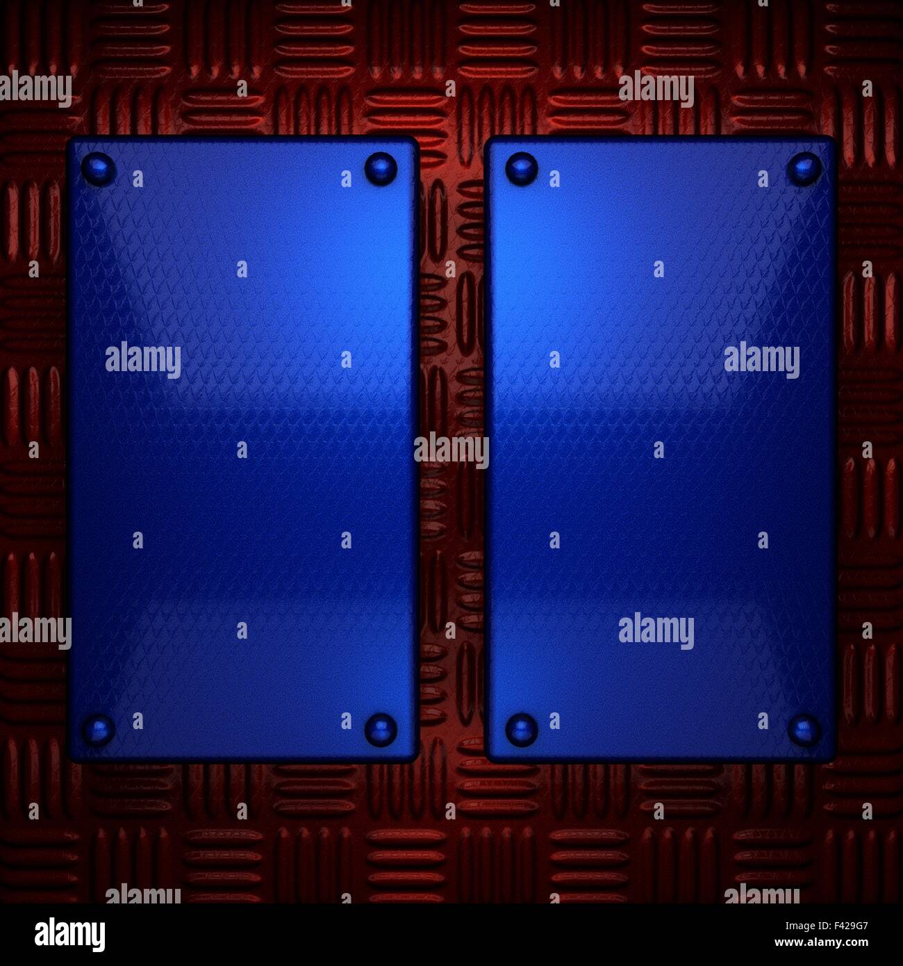 red and blue metal background Stock Photo - Alamy