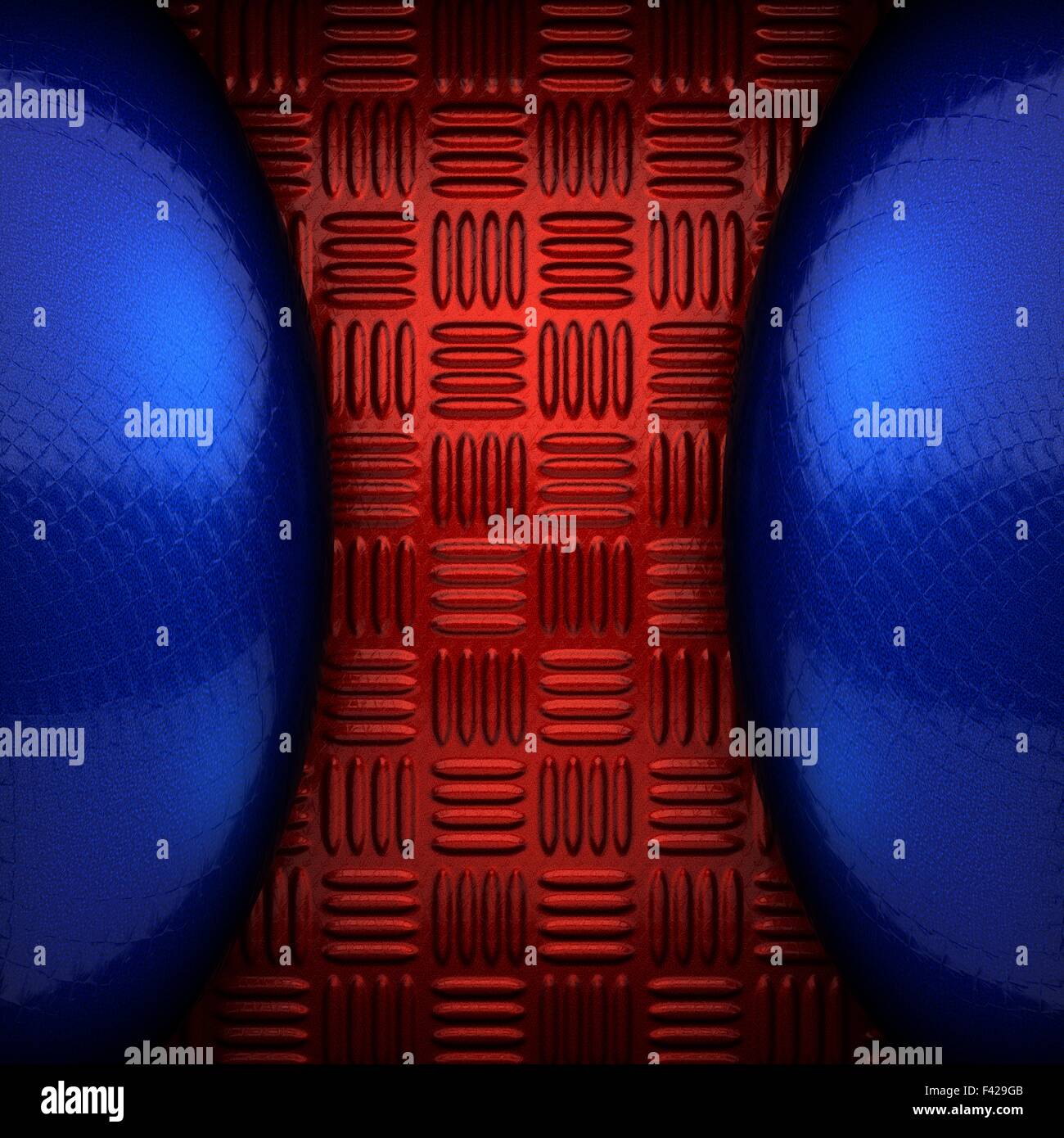 red and blue metal background Stock Photo - Alamy