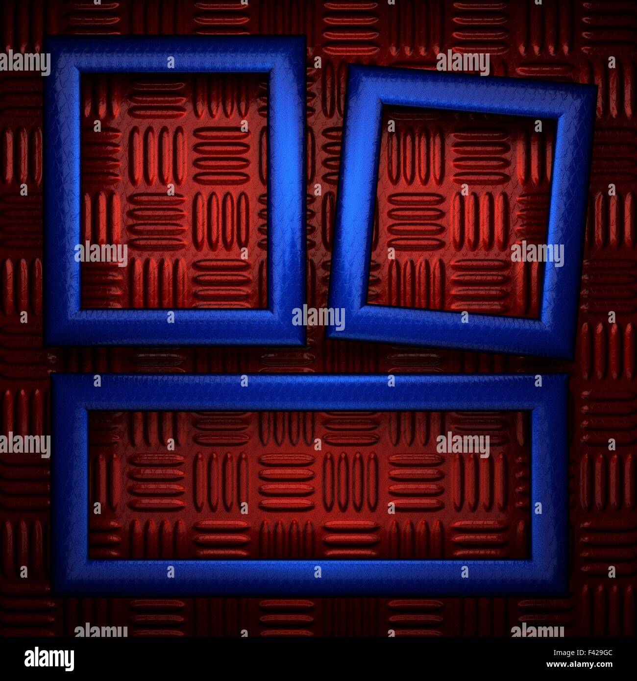 red and blue metal background Stock Photo - Alamy