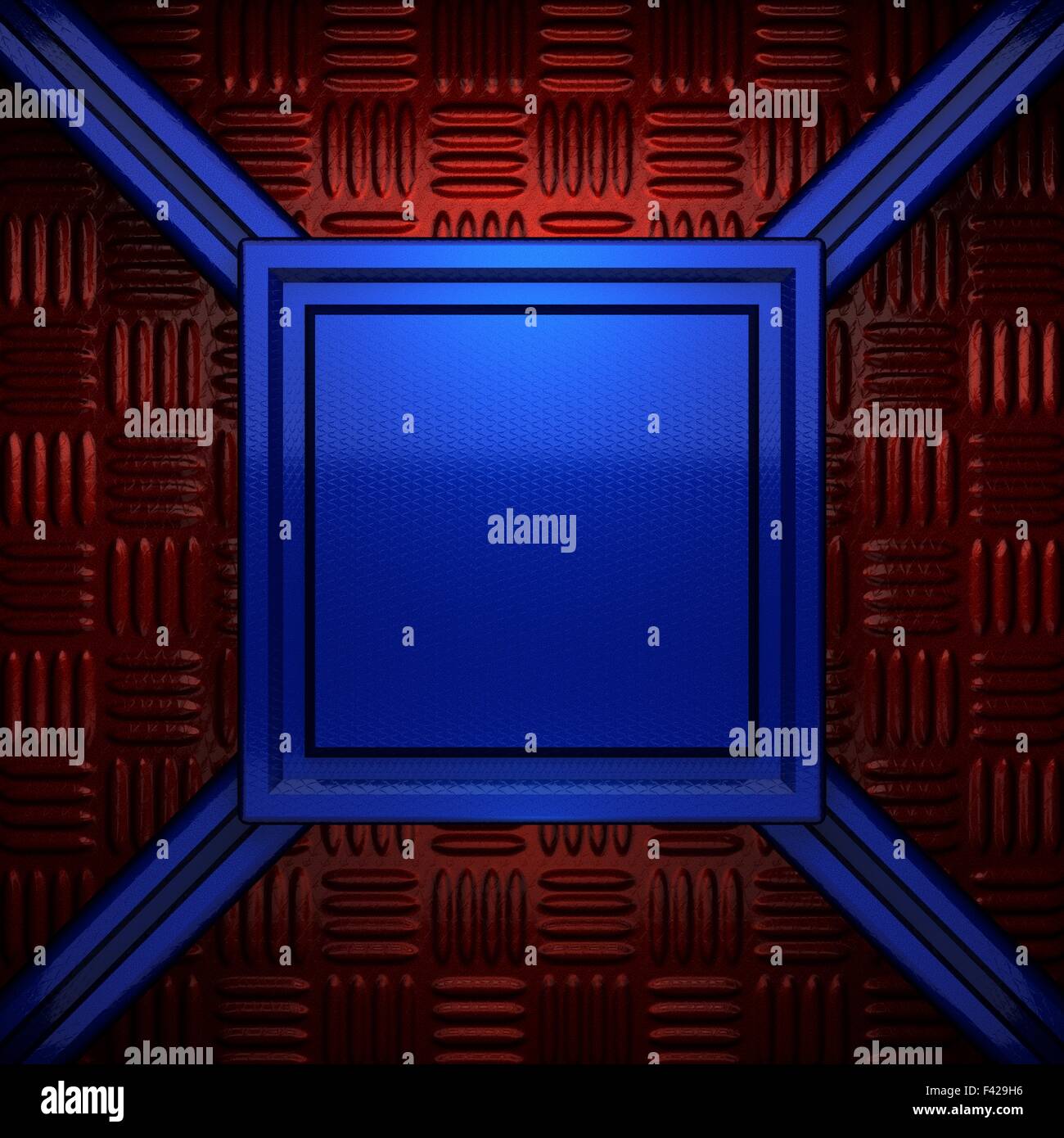 red and blue metal background Stock Photo - Alamy