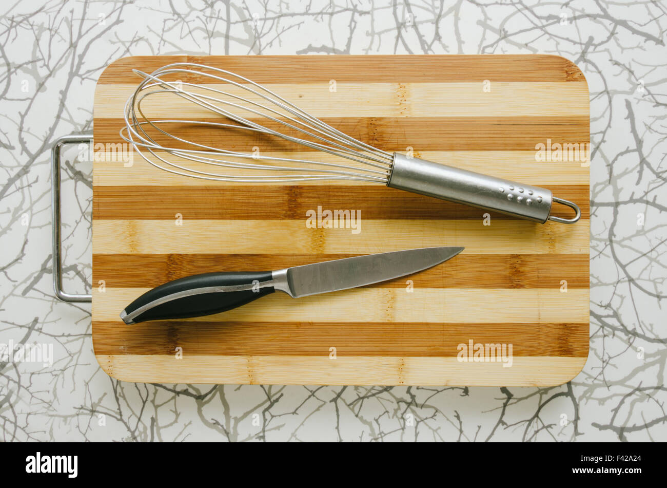 Mixer and knife Stock Photo - Alamy