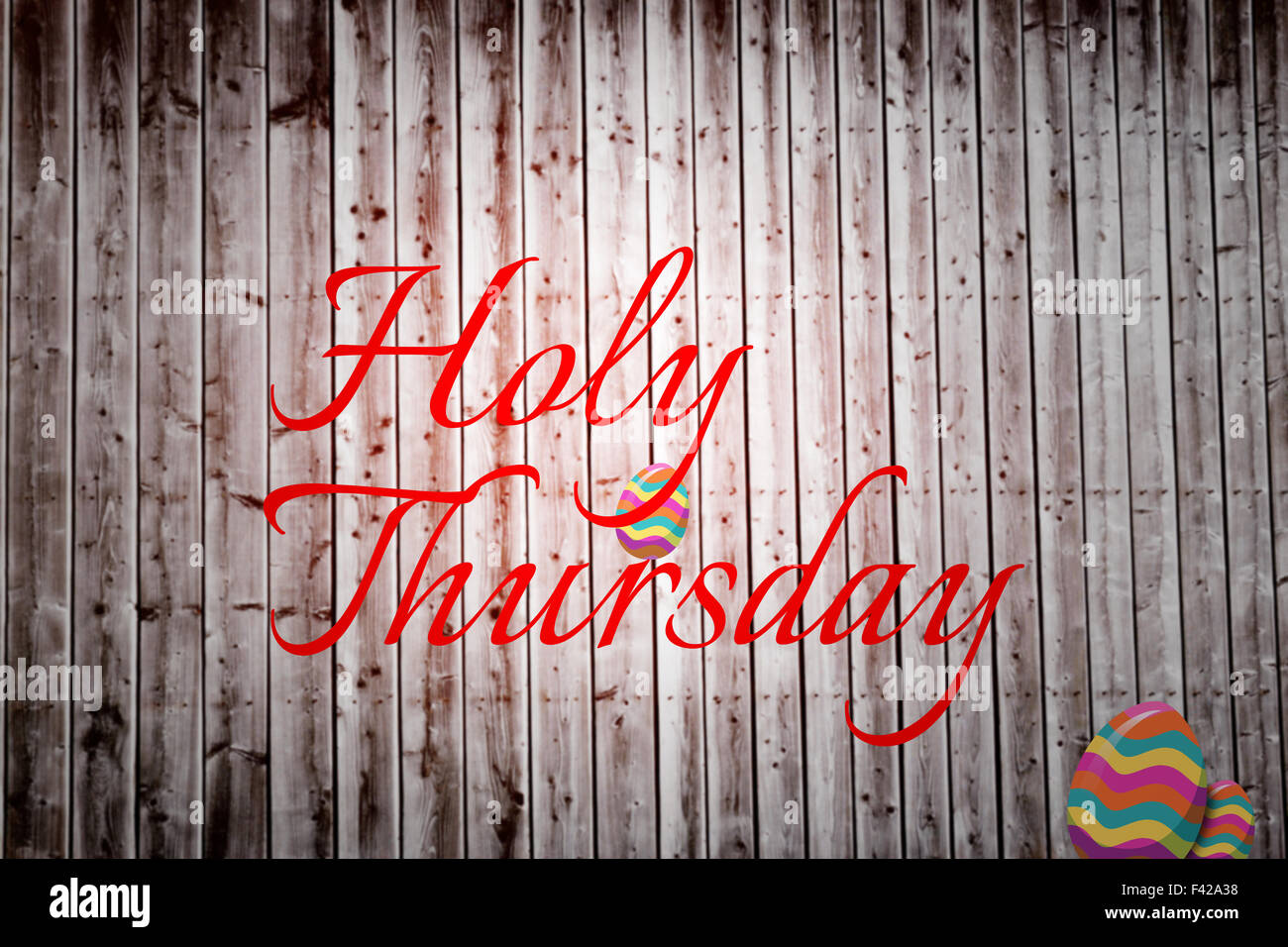Composite image of holy thursday Stock Photo - Alamy