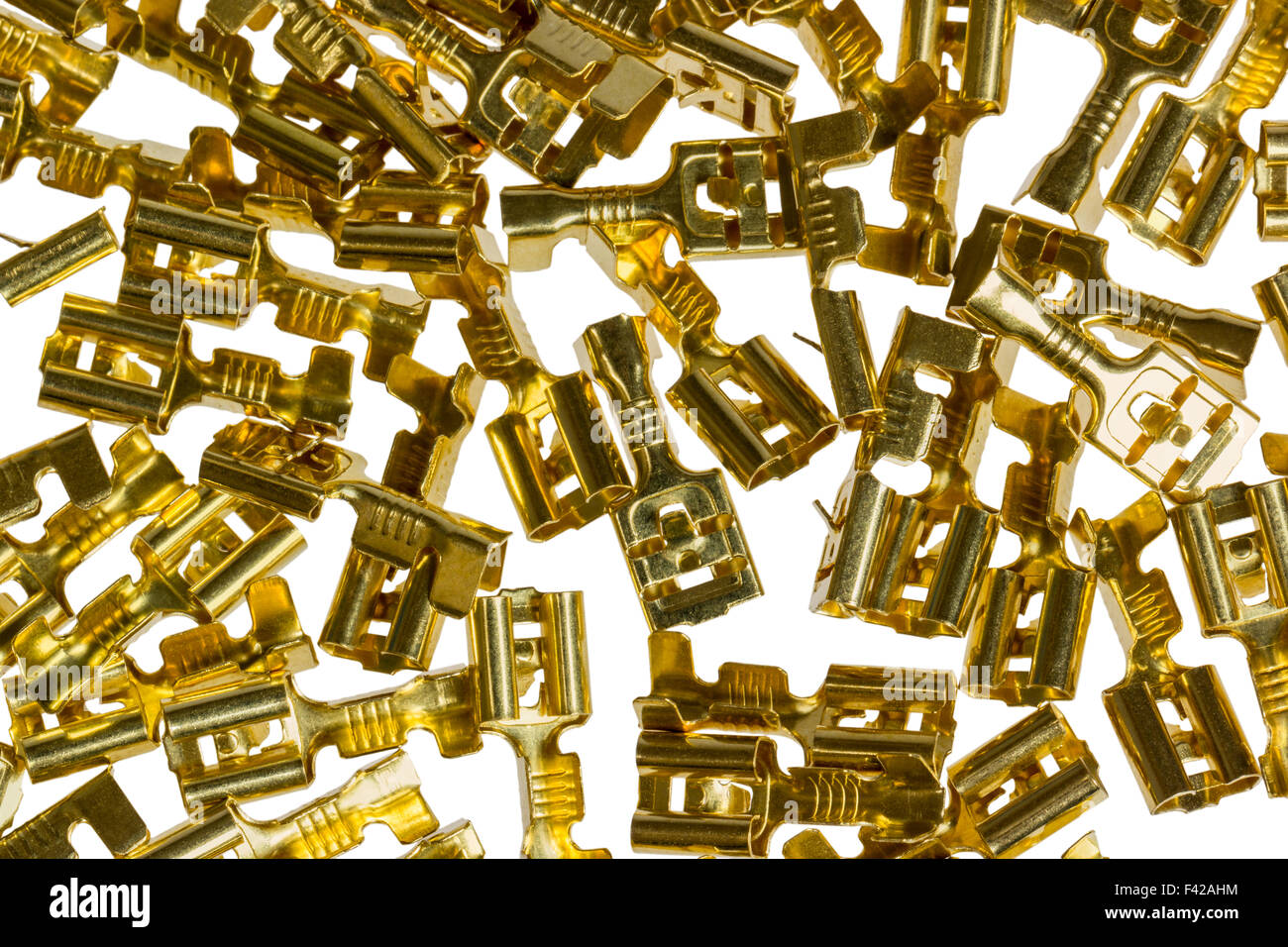 Electrical component cable terminal connector Stock Photo - Alamy