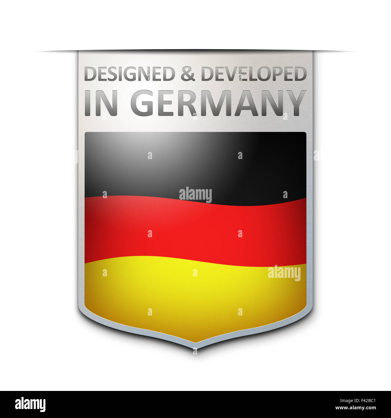 Sign post in german Cut Out Stock Images & Pictures - Alamy