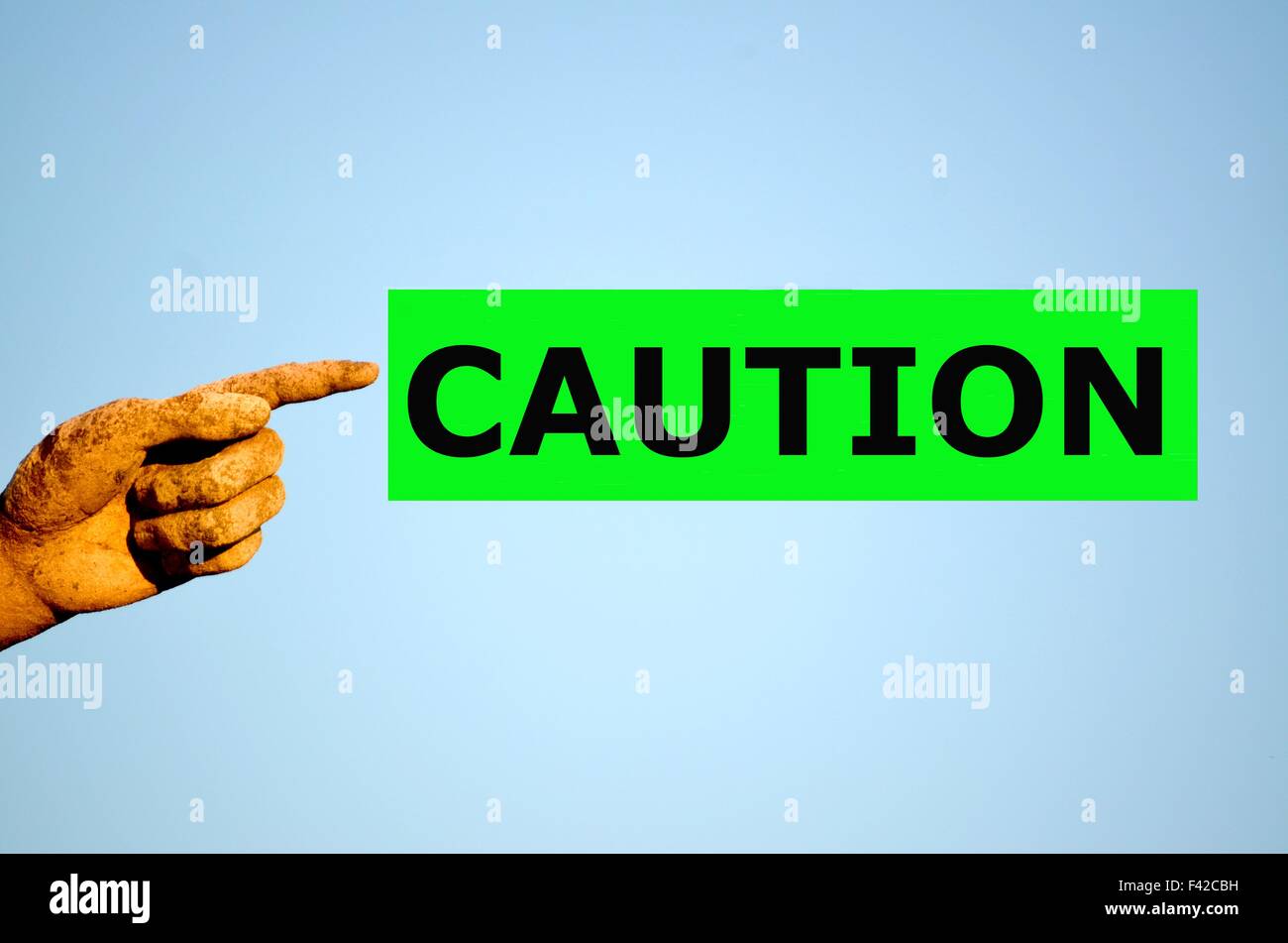 Caution label hi-res stock photography and images - Alamy