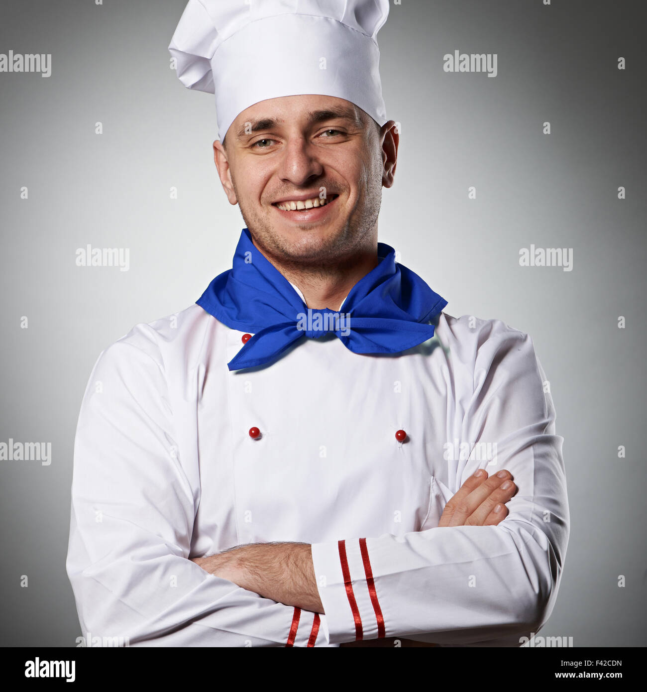 Male chef portrait Stock Photo - Alamy