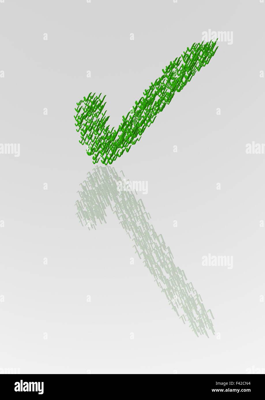 Check mark sign Stock Photo - Alamy