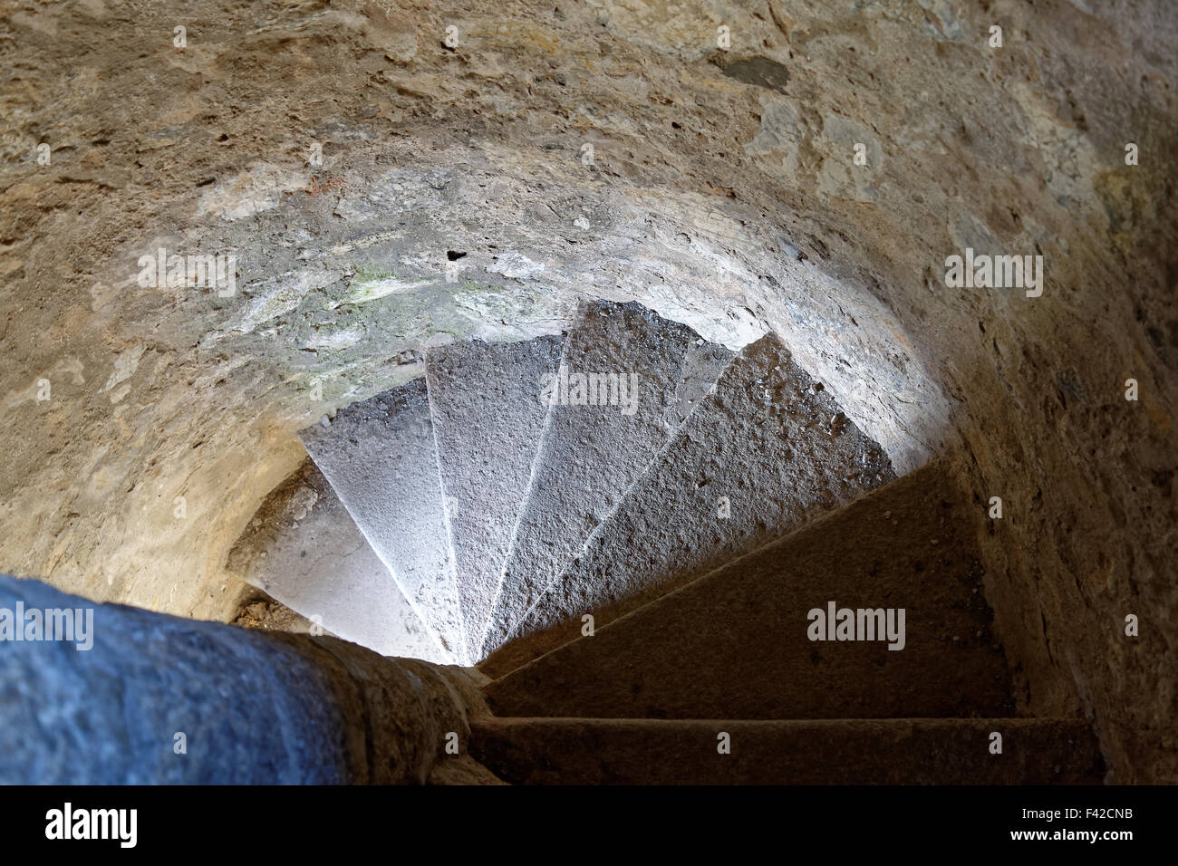 Spiral staircase inside round tower hi-res stock photography and images ...