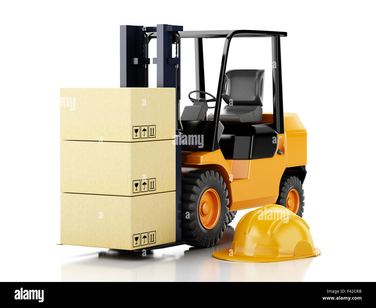 Forklift boxes hi-res stock photography and images - Alamy