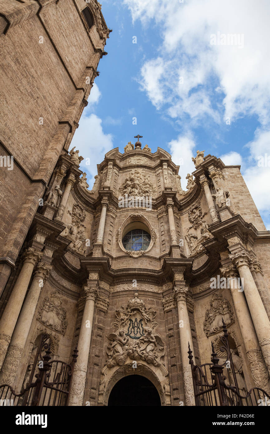 Cathedral valencia facade hi-res stock photography and images - Alamy