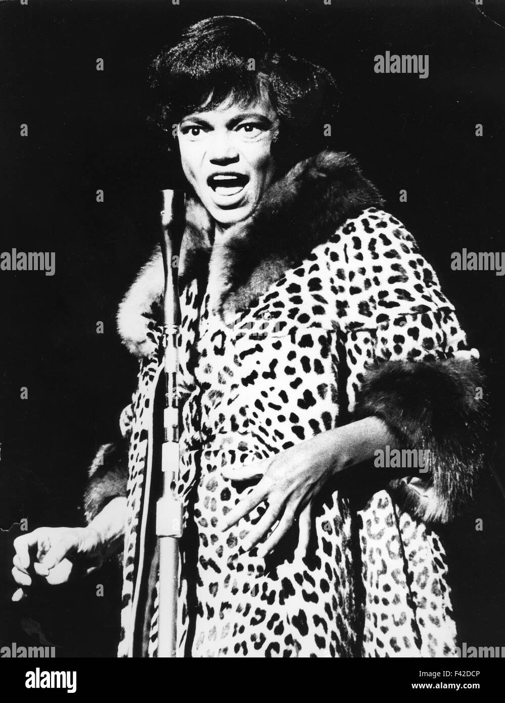 EARTHA KITT (1927-2008) American singer about 1965 Stock Photo - Alamy