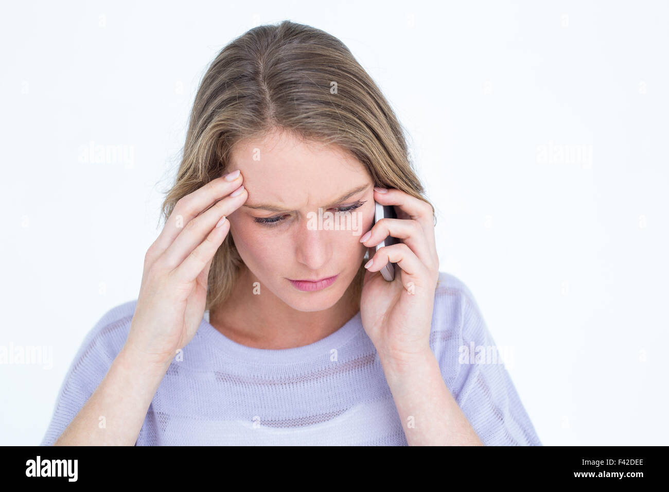Unsmiling woman hi-res stock photography and images - Alamy