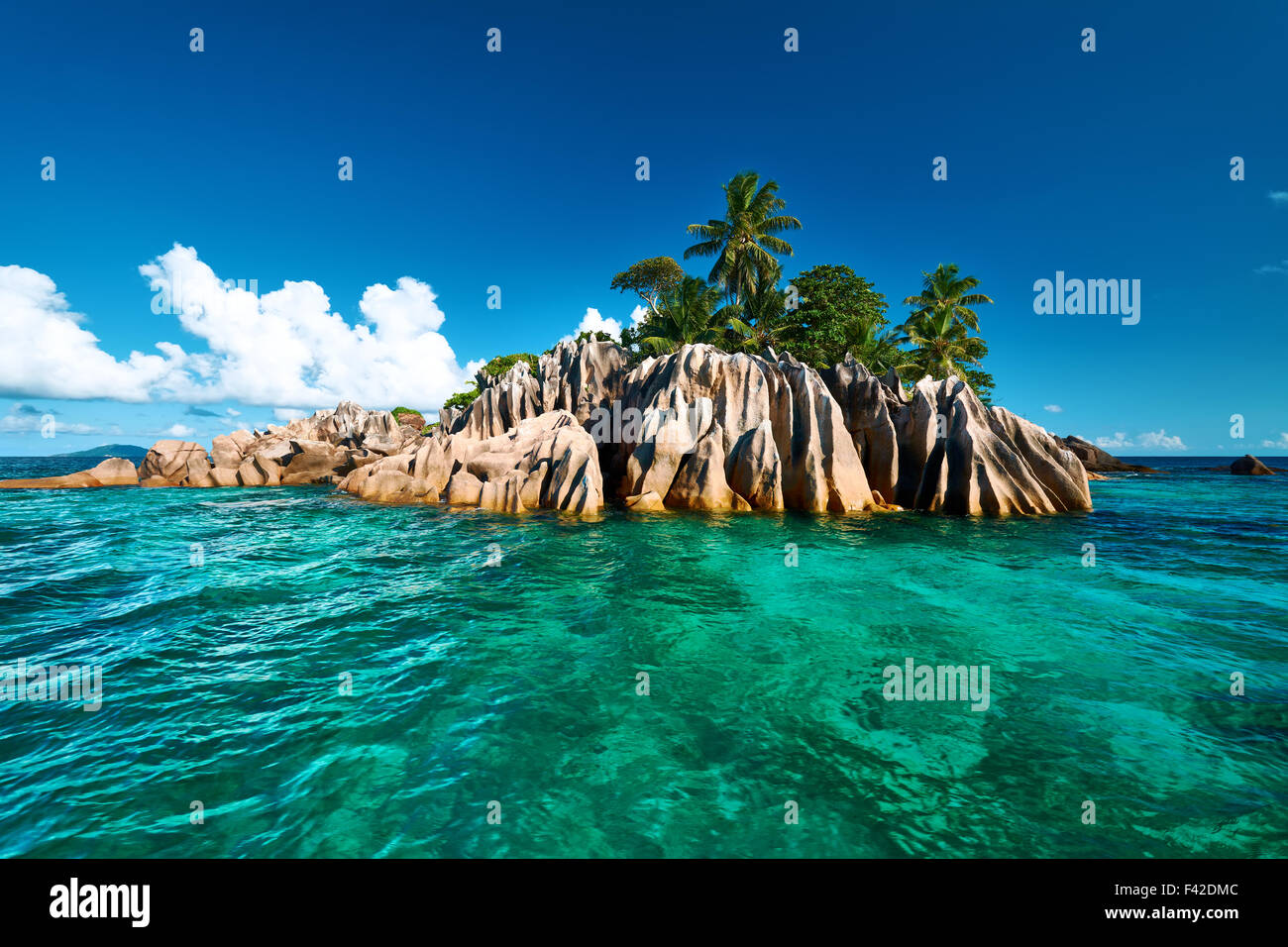 Beautiful tropical island Stock Photo - Alamy