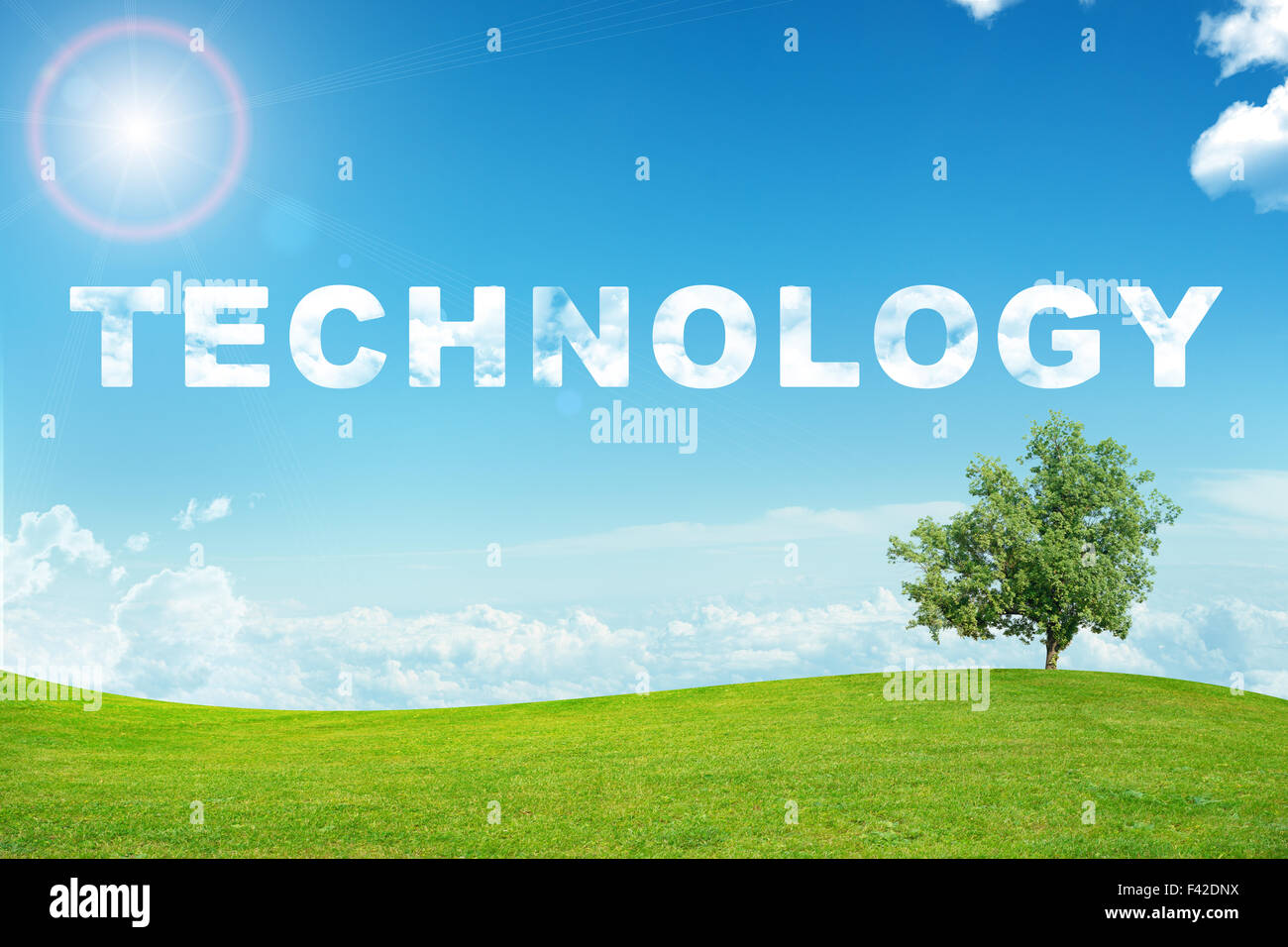 The landscape and technology hi-res stock photography and images - Alamy