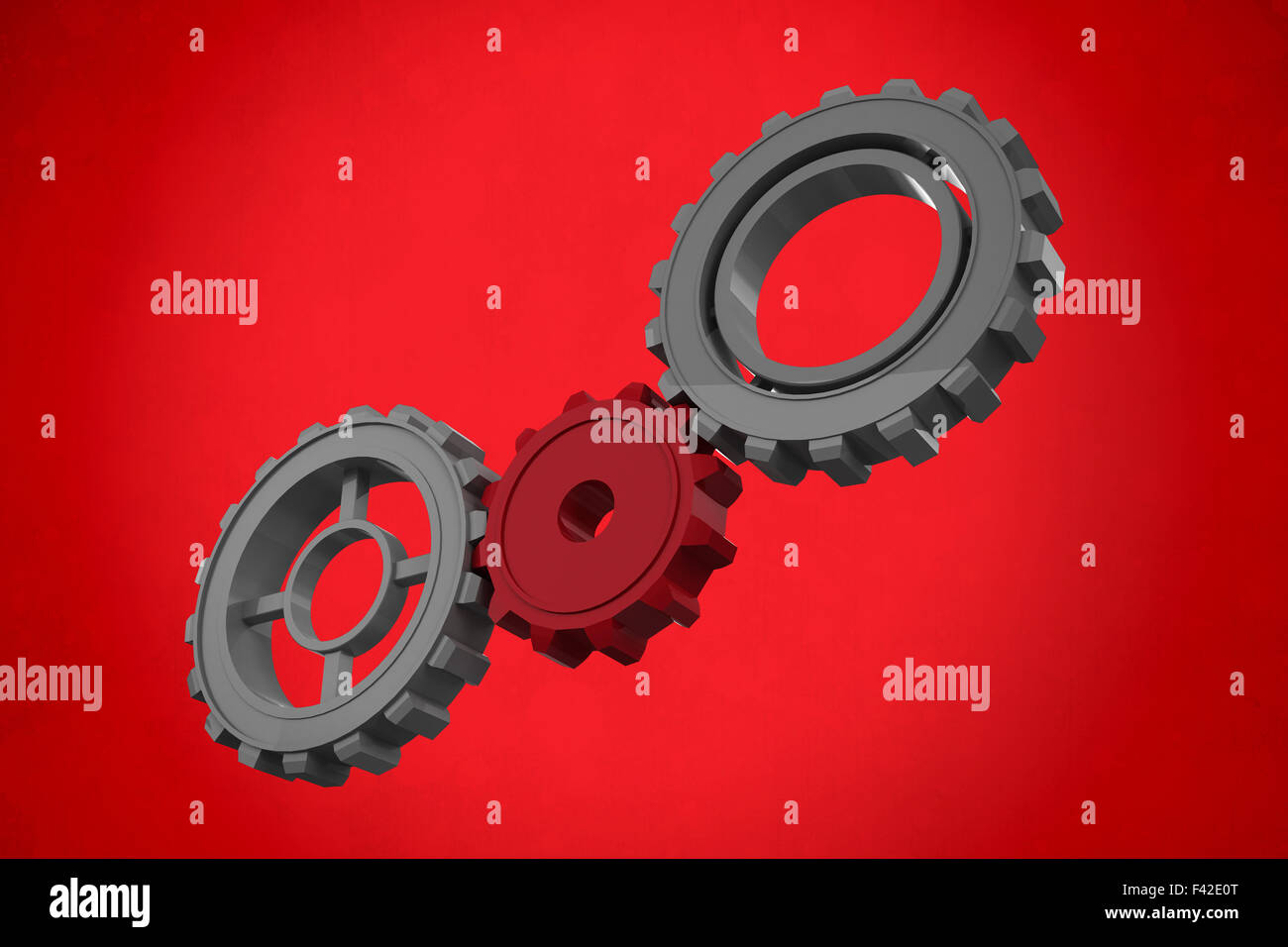 Composite image of cogs and wheels Stock Photo - Alamy