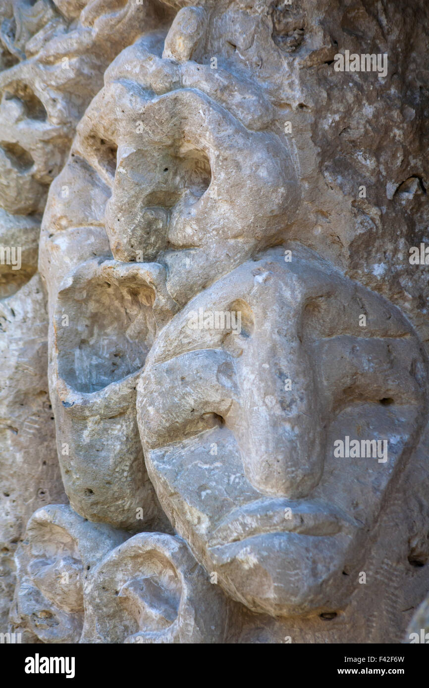 Rock face face carving quarry hi-res stock photography and images - Alamy