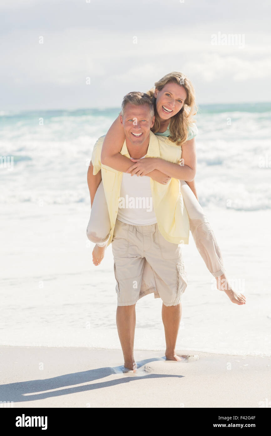 Happy couple having fun together Stock Photo - Alamy
