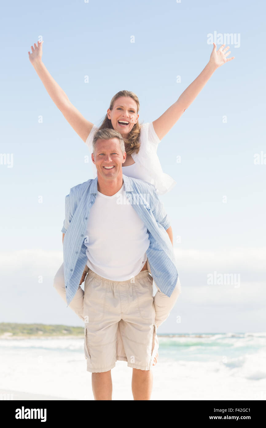 Happy couple having fun together Stock Photo - Alamy