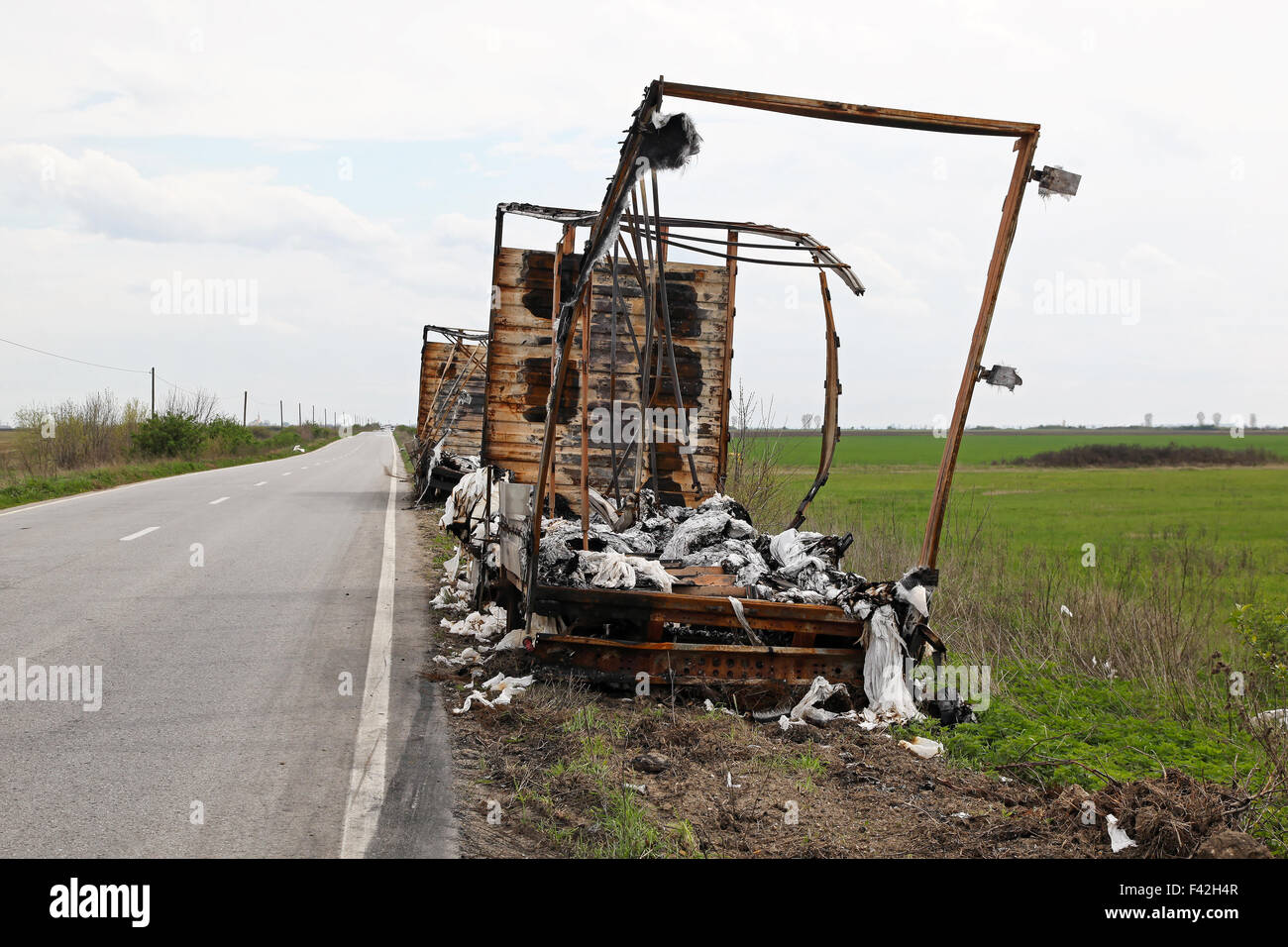 Lorry fire hi-res stock photography and images - Alamy