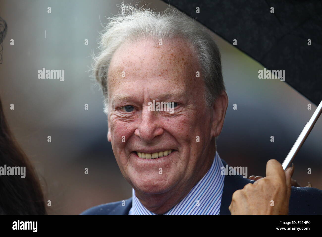 The funeral of George Cole at Reading Crematorium Featuring: Dennis ...