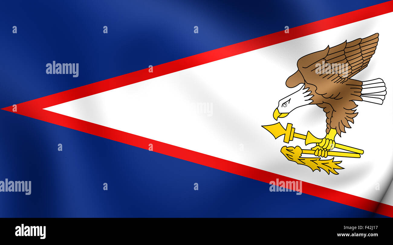 Flag of American Samoa Stock Photo - Alamy