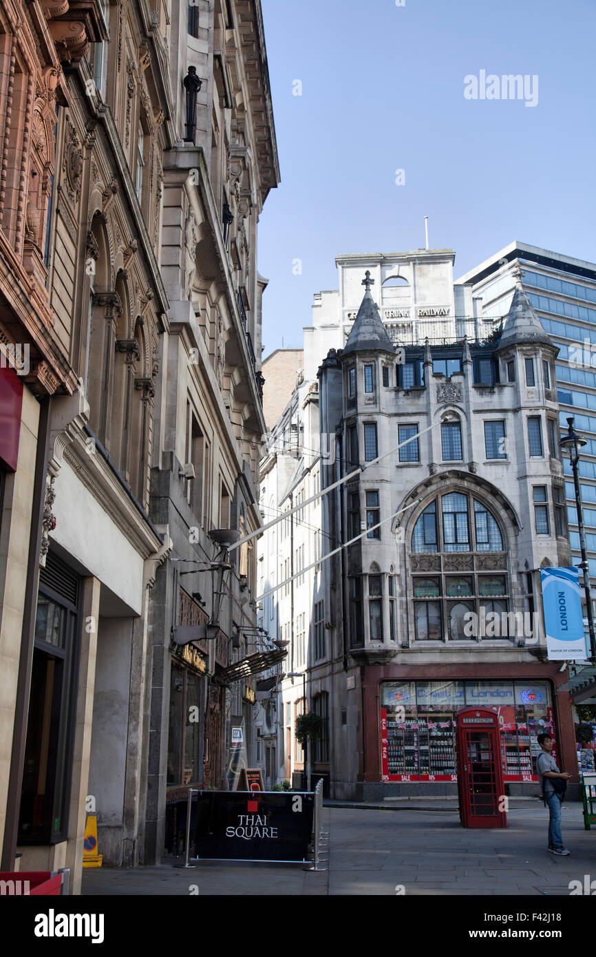 Warwick House Street off Cockspur Street in Central London UK Stock ...